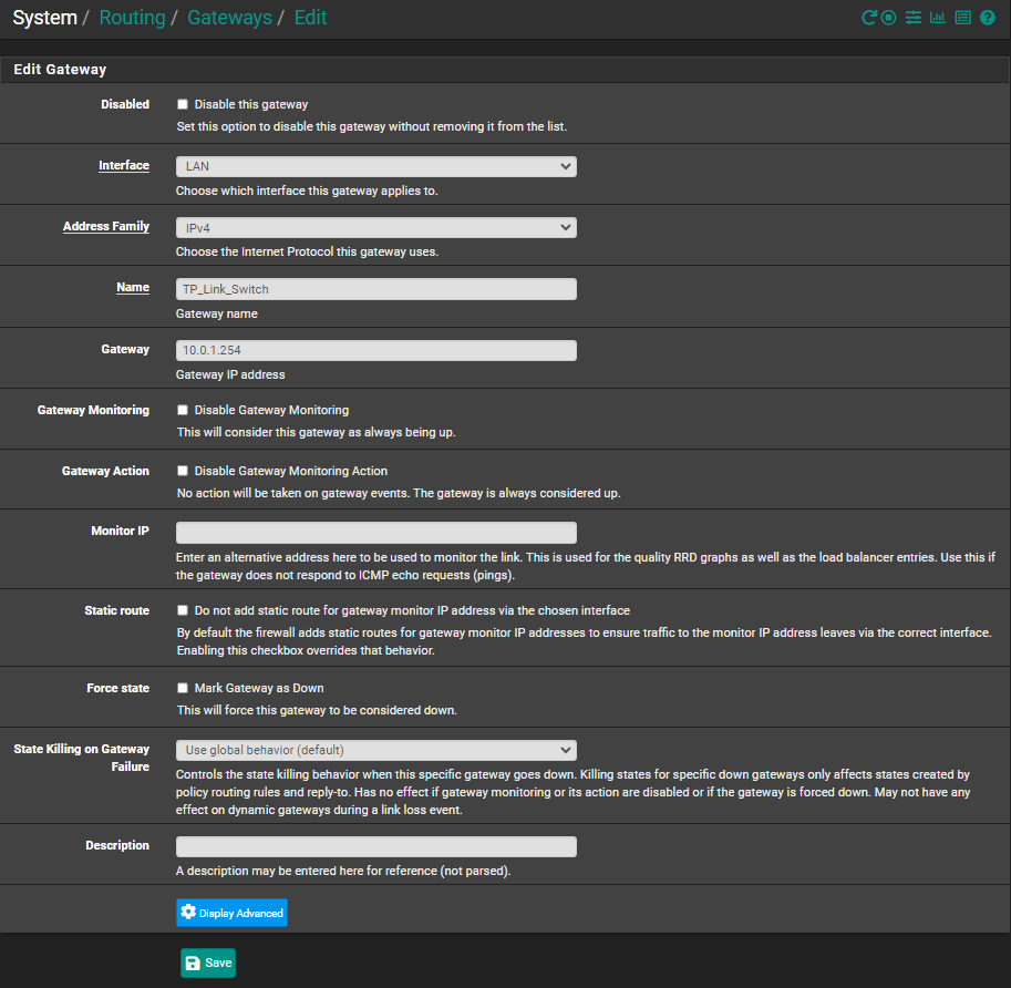 pfSense with Layer 3 Switch Inter-VLAN Routing - Page 3 - LocalShareSpace pfSense with Layer 3 Switch Inter-VLAN Routing - Page 3 - LocalShareSpace